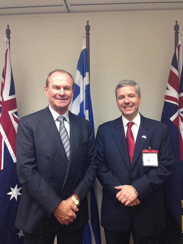 O Γενικός Πρόξενος συναντήθηκε με τον Πολιτειακό Υπουργό κ. Martin ...