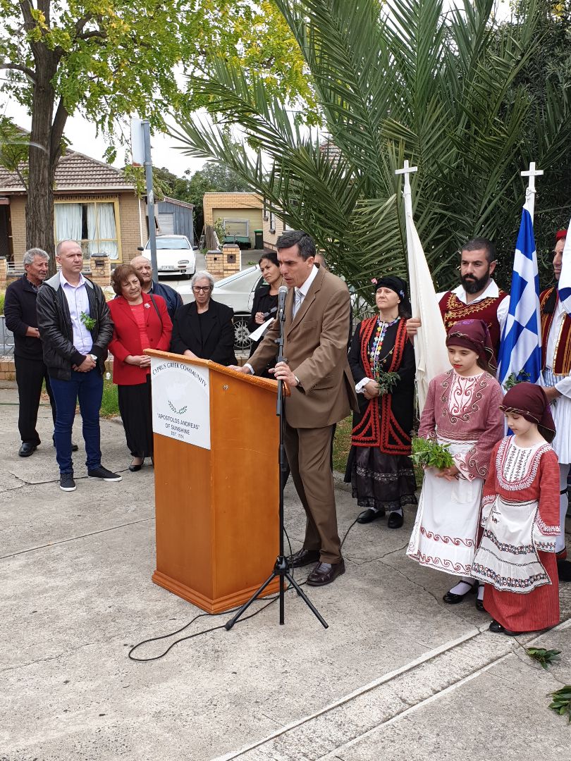The Consul General took part in the commemoration of the EOKA heroes ...