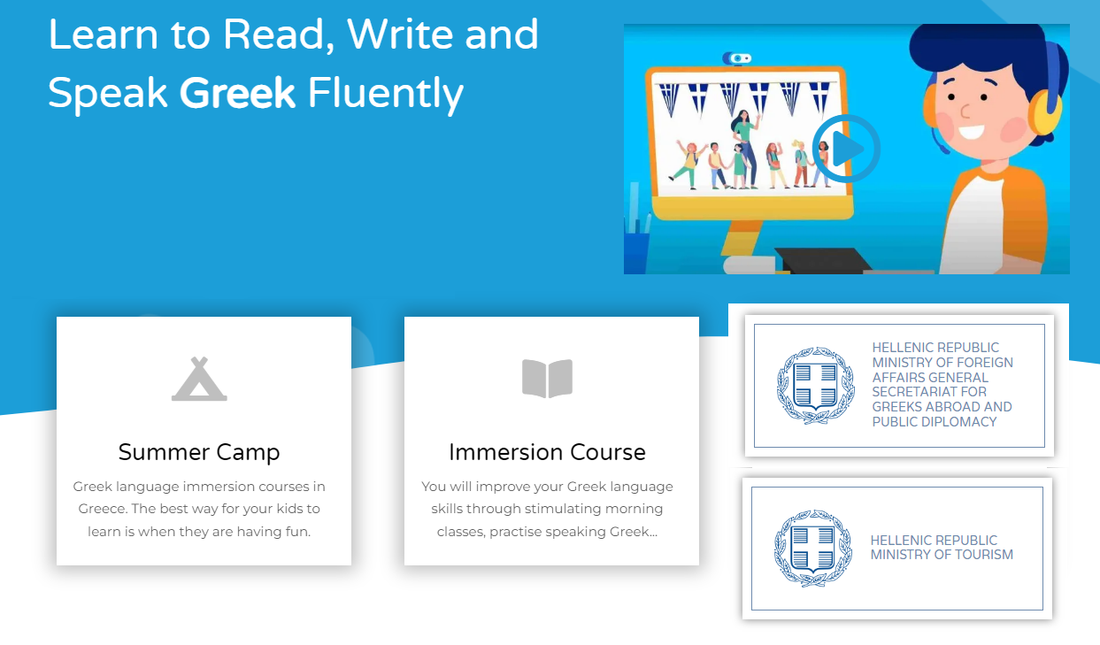 This summer we learn Greek - The General Secretariat for Greeks Abroad ...