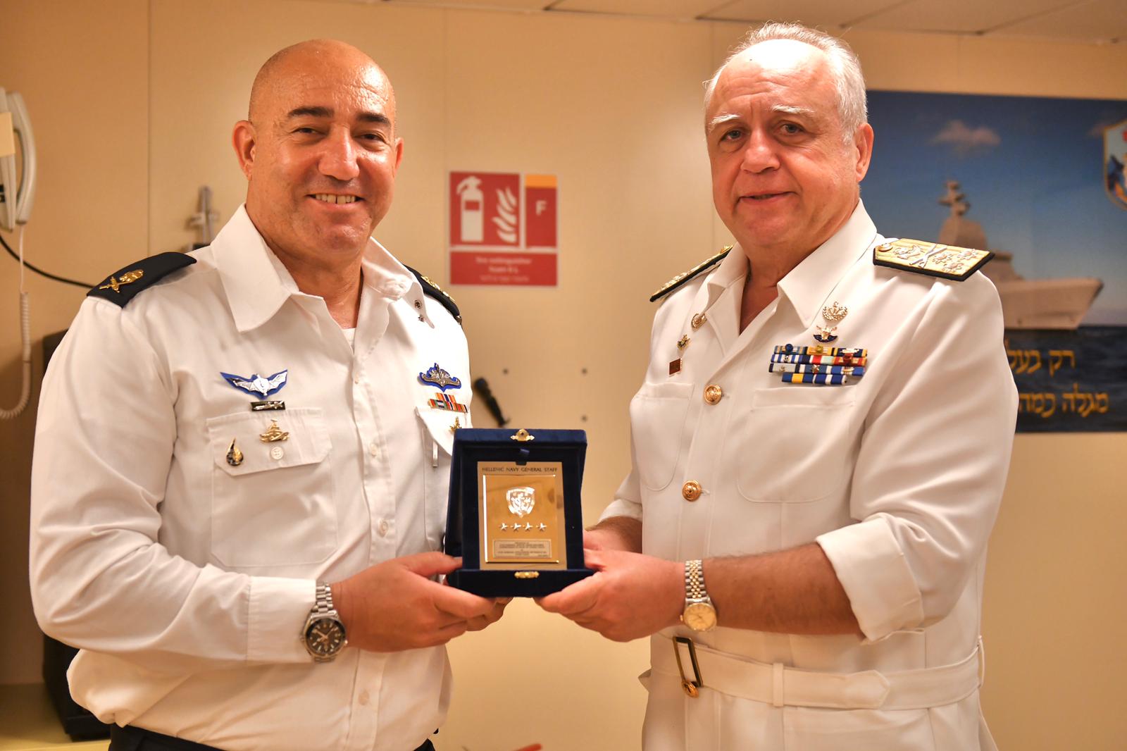 Chief of Hellenic Navy General Staff VADM Petrakis visits Israel ...