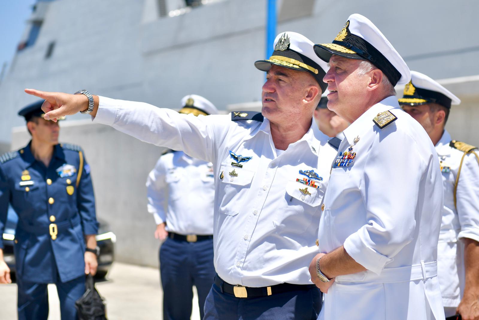 Chief of Hellenic Navy General Staff VADM Petrakis visits Israel ...