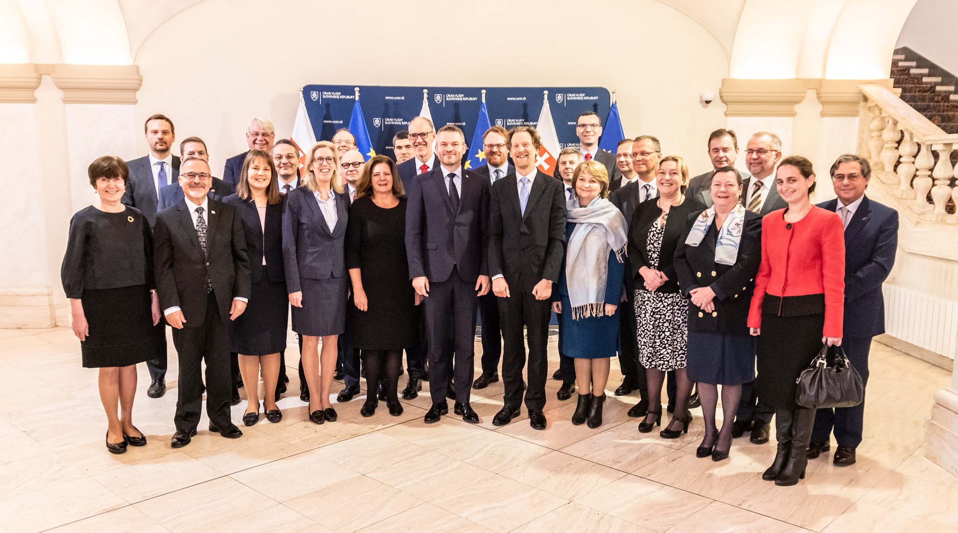 Working meeting of EU Ambassadors with Prime Minister Mr. Peter ...