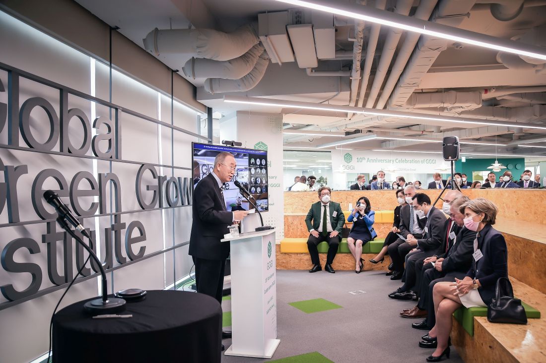 GGGI 10th Anniversary Celebration - Embassy News