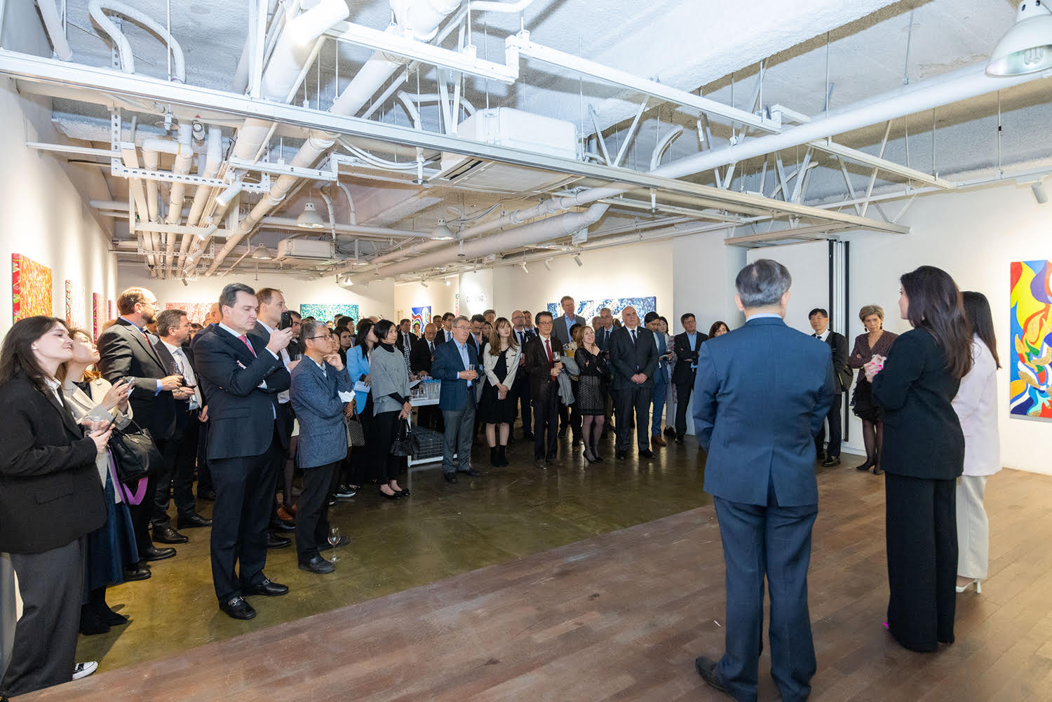 CLIMBING by Angeliki Angelidis Exhibition Opening - Embassy News