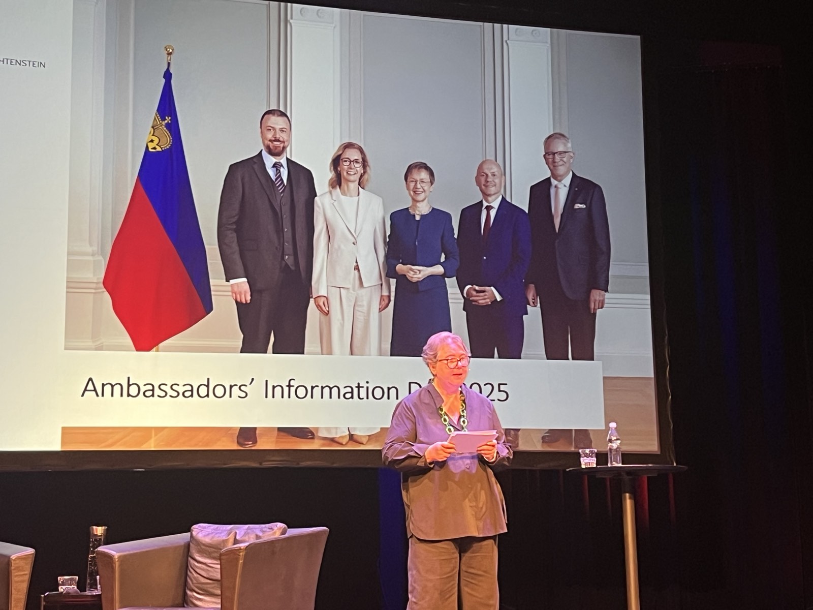 It was held in Liechtenstein, the annual briefing of the Ambassadors ...