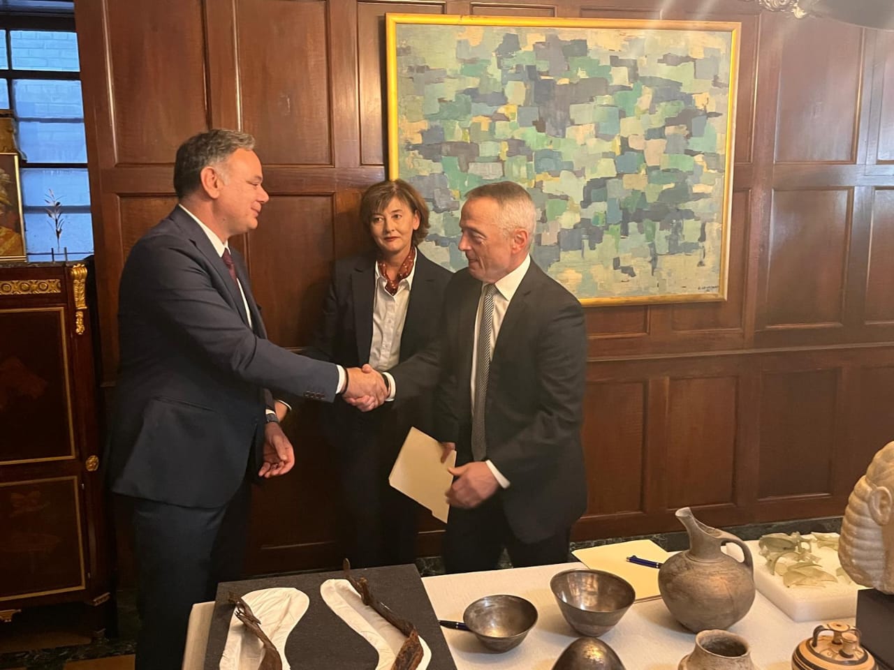 29 Antiquities Repatriated to Greece in Official Ceremony at the ...